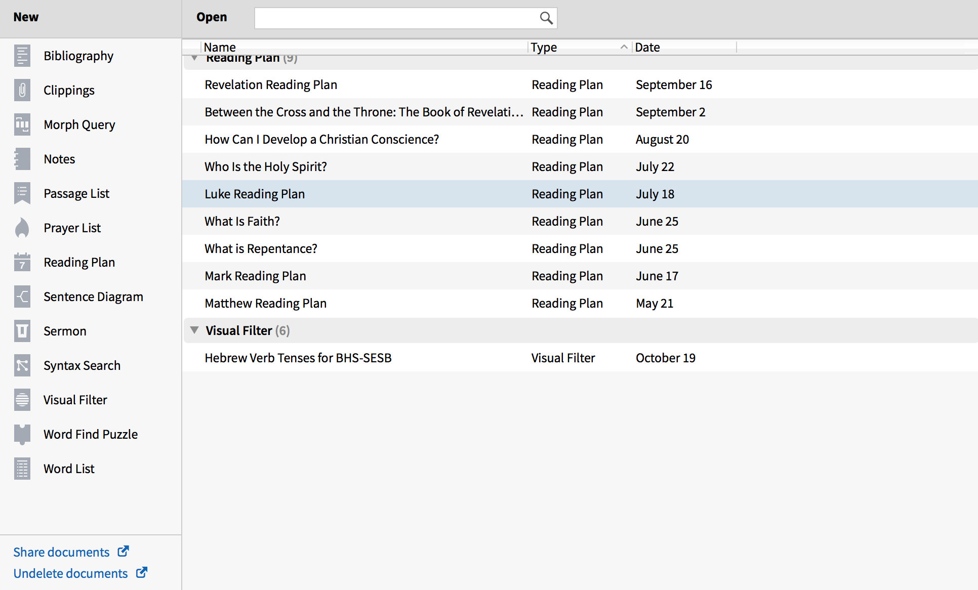 Bug: Documents list occasionally does not render the last 8 rows - Logos Community